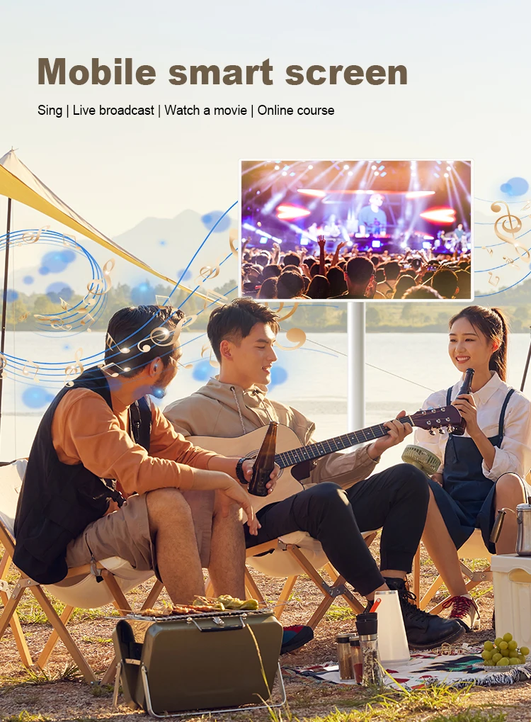 32 Inch Android 11 6gb+128gb Comfortable Large Screen Hd Portable ...