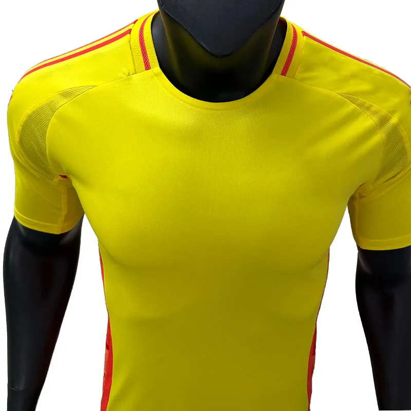 2024 Colombia Soccer Jersey Player Version Wholesale Soccer Uniform Set ...