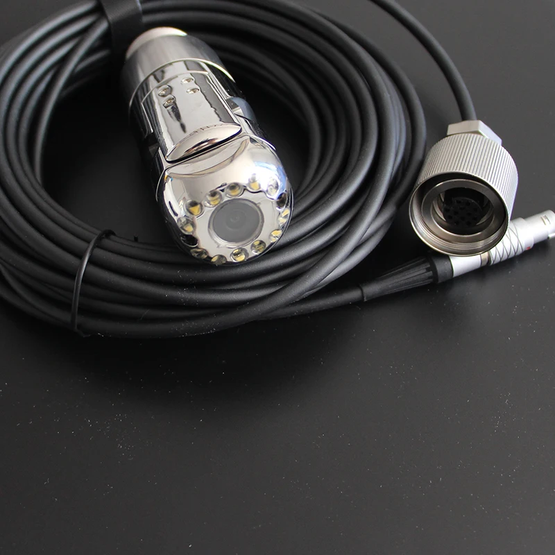 5MP Waterproof 360 Rotation Pan Tilt Pipe Camera System