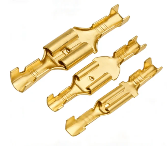 DJ622-D6.3B Brass Terminal - Reliable Wire Faston Solution