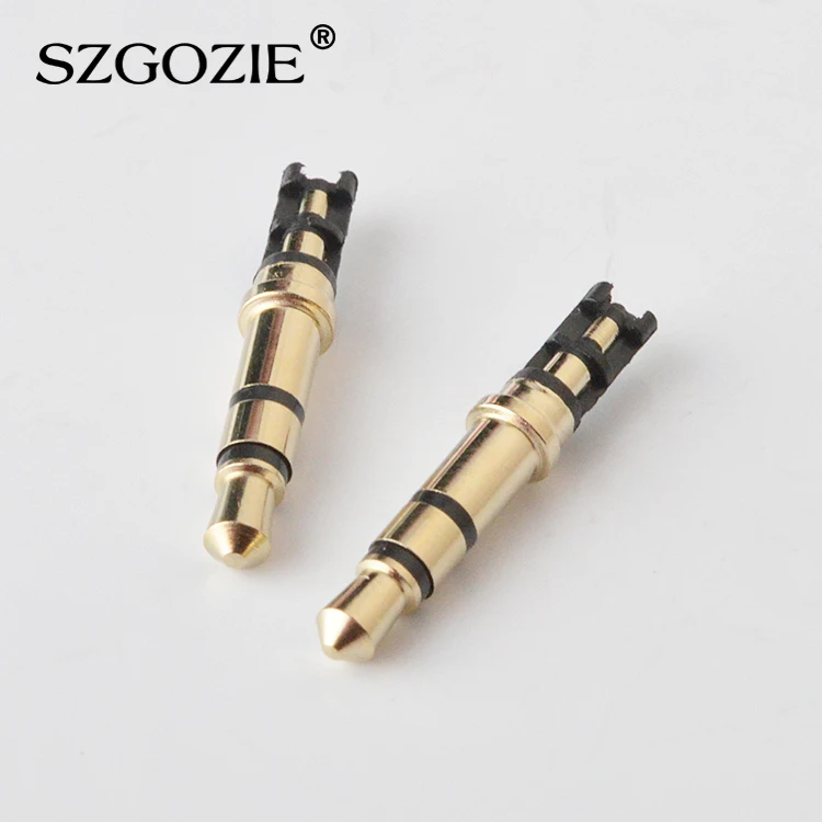 3.5mm Jack Plug - Gold Plated Earphone Audio Jack 3.5mm