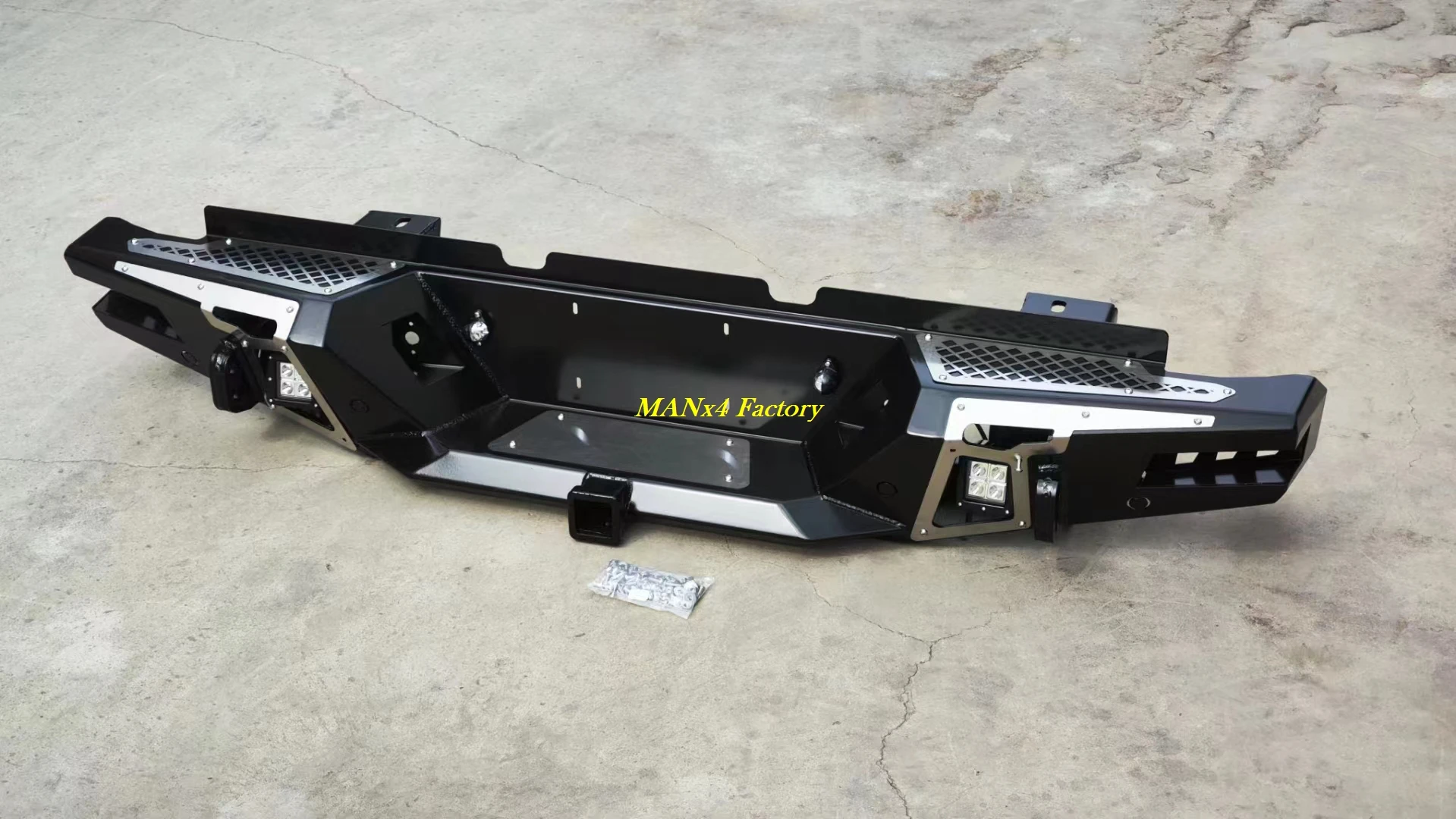 Manx4 off-Road Steel Rear Bumper for Ford Ranger T9 2022+