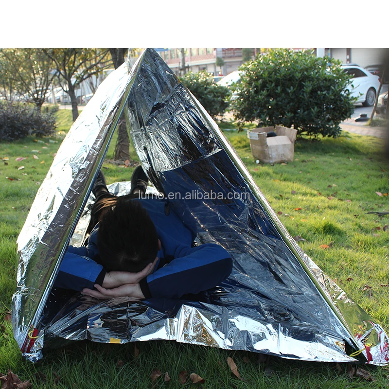 Thermal Tent Emergency Survival Shelter Camping Sleeping Bag Portable ...