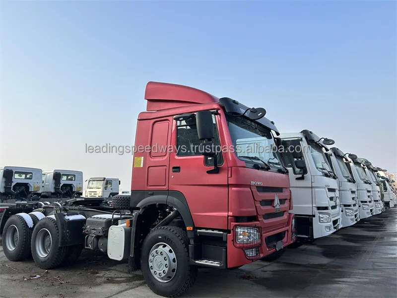 China Heavy Truck Brand New Sinotruck Howo 6x4 375hp Truck Head Tractor ...