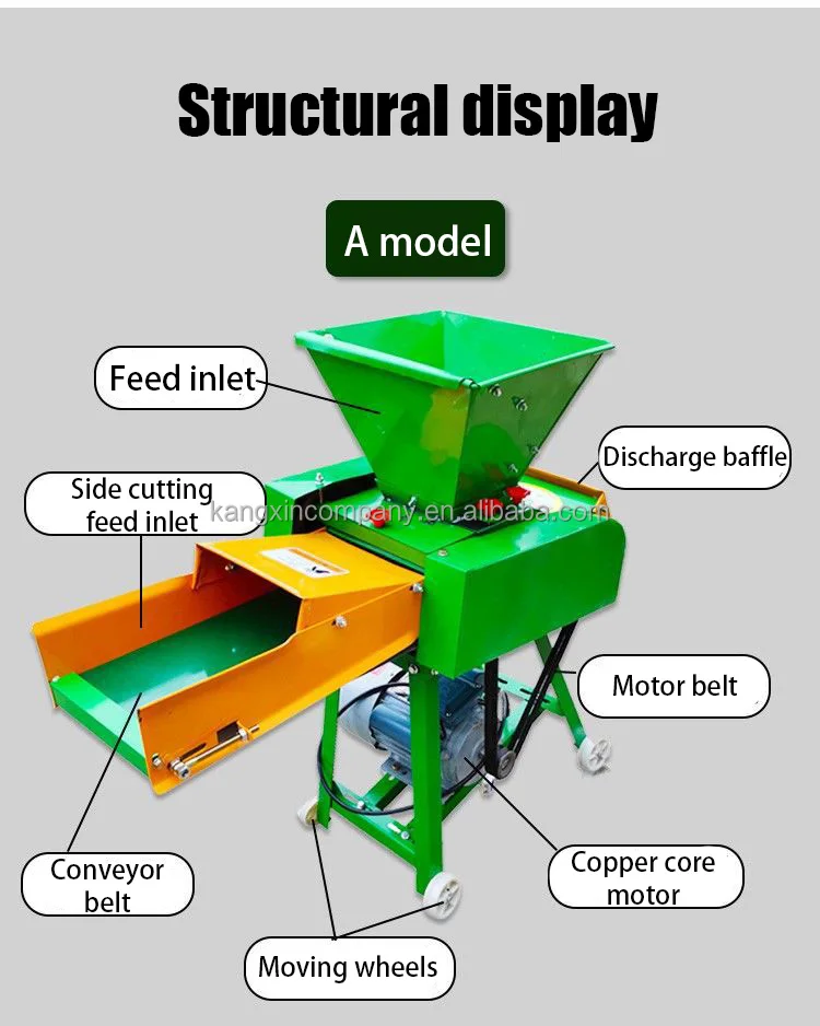 High Quality With Diesel Engine And Grinder Fodder Agriculture Silage ...