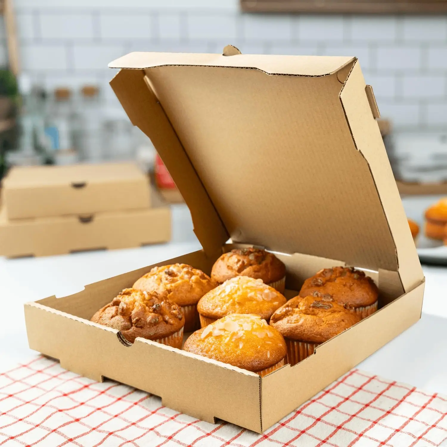 LEQI Pizza Boxes - Customizable, Recyclable, and Durable
