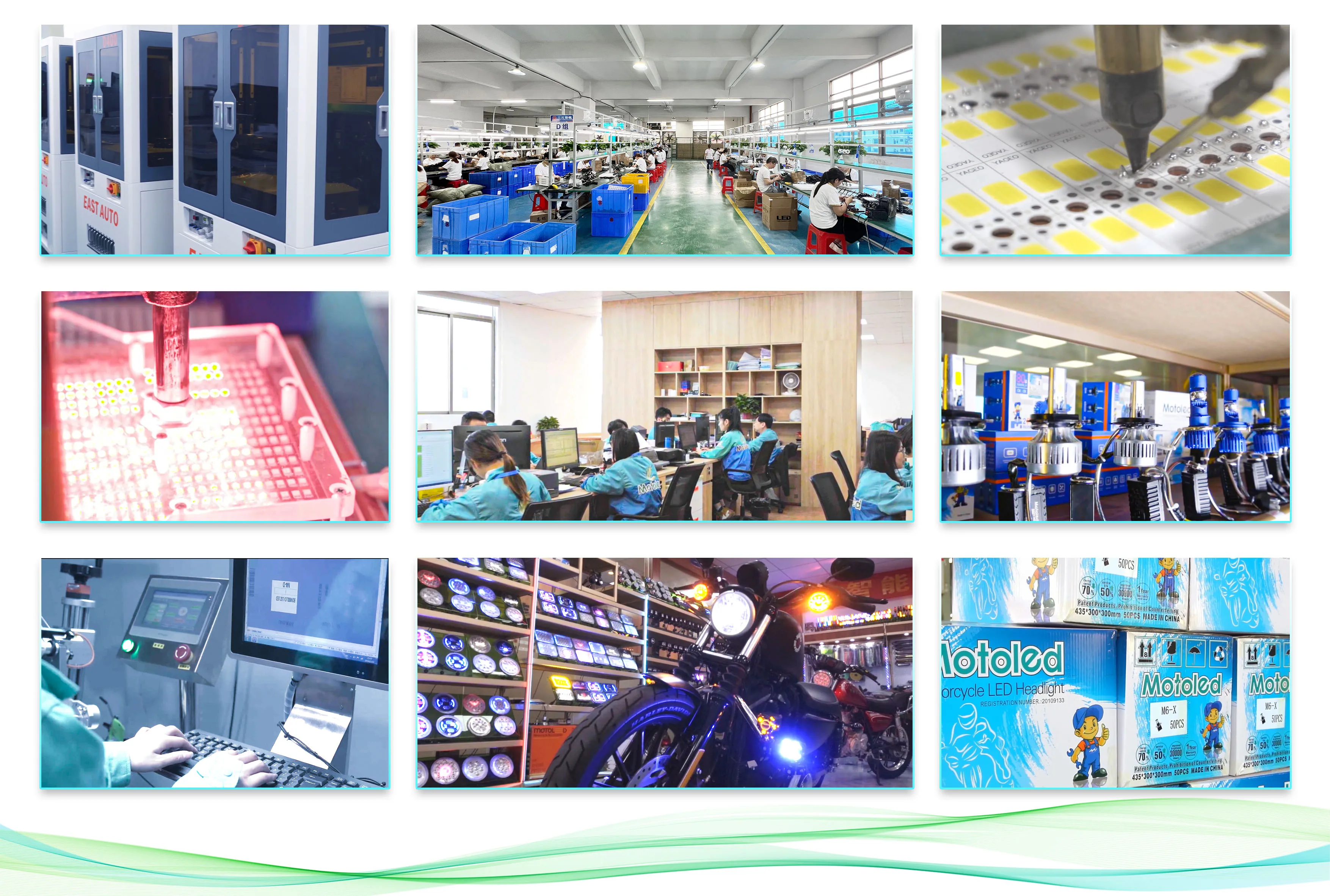 MOTOLED Motorcycle LED Lights - Bright, Durable, and Efficient