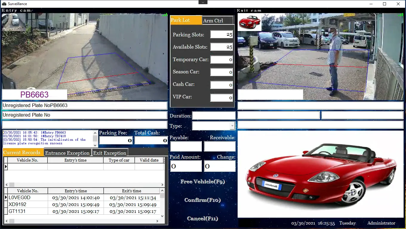 Parking System Rfid Car Park Access Control System Smart Card Parking ...