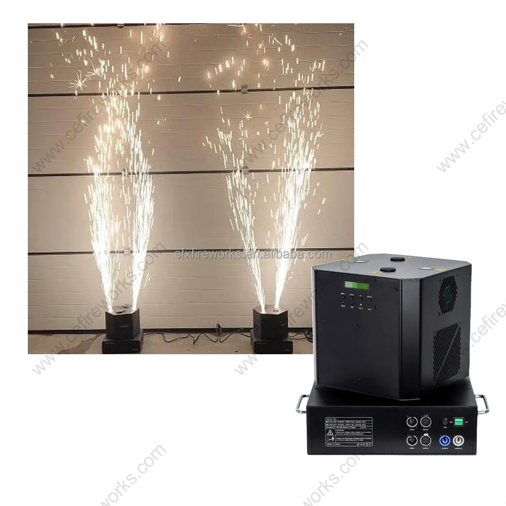 Dual Head Rotation Sparklers Fireworks Cold Flame Sparkuler Spin ...