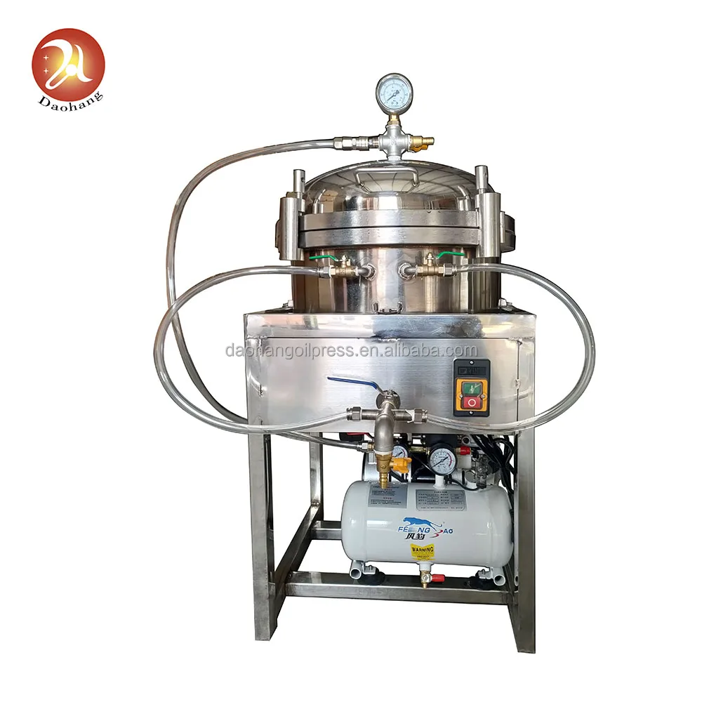 Small Commercial Stainless Steel Edible Oil Filter Machine