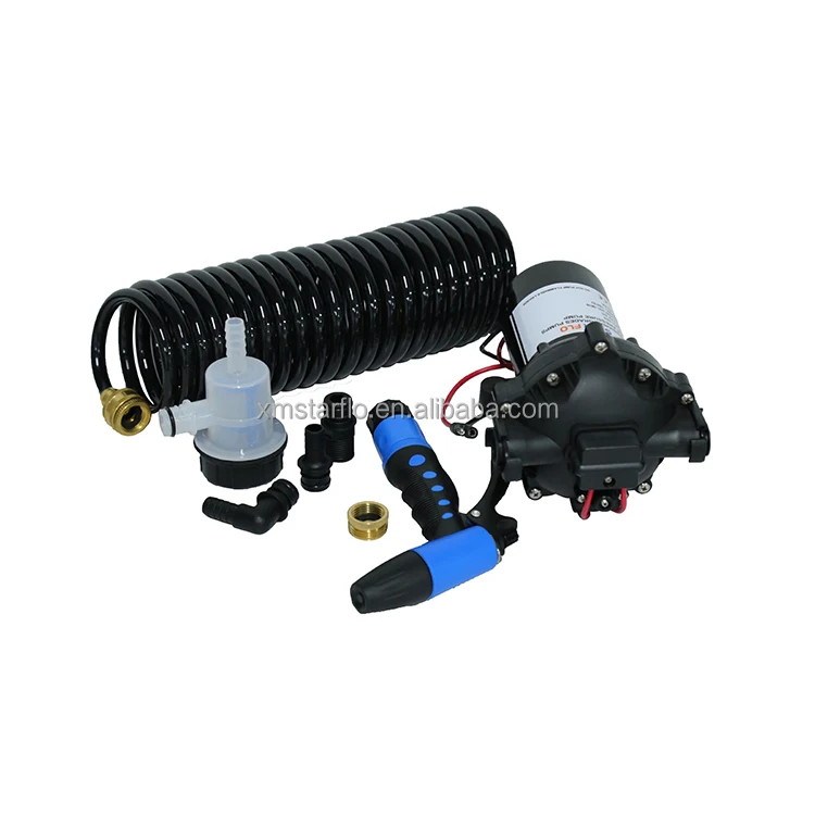 STARFLO 12V DC 70PSI Portable Automatic High Pressure Marine Saltwater ...