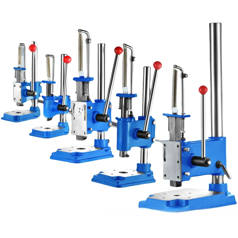 Small Desktop Hand Operated Punch Press Leather Stitching Hole Punch ...