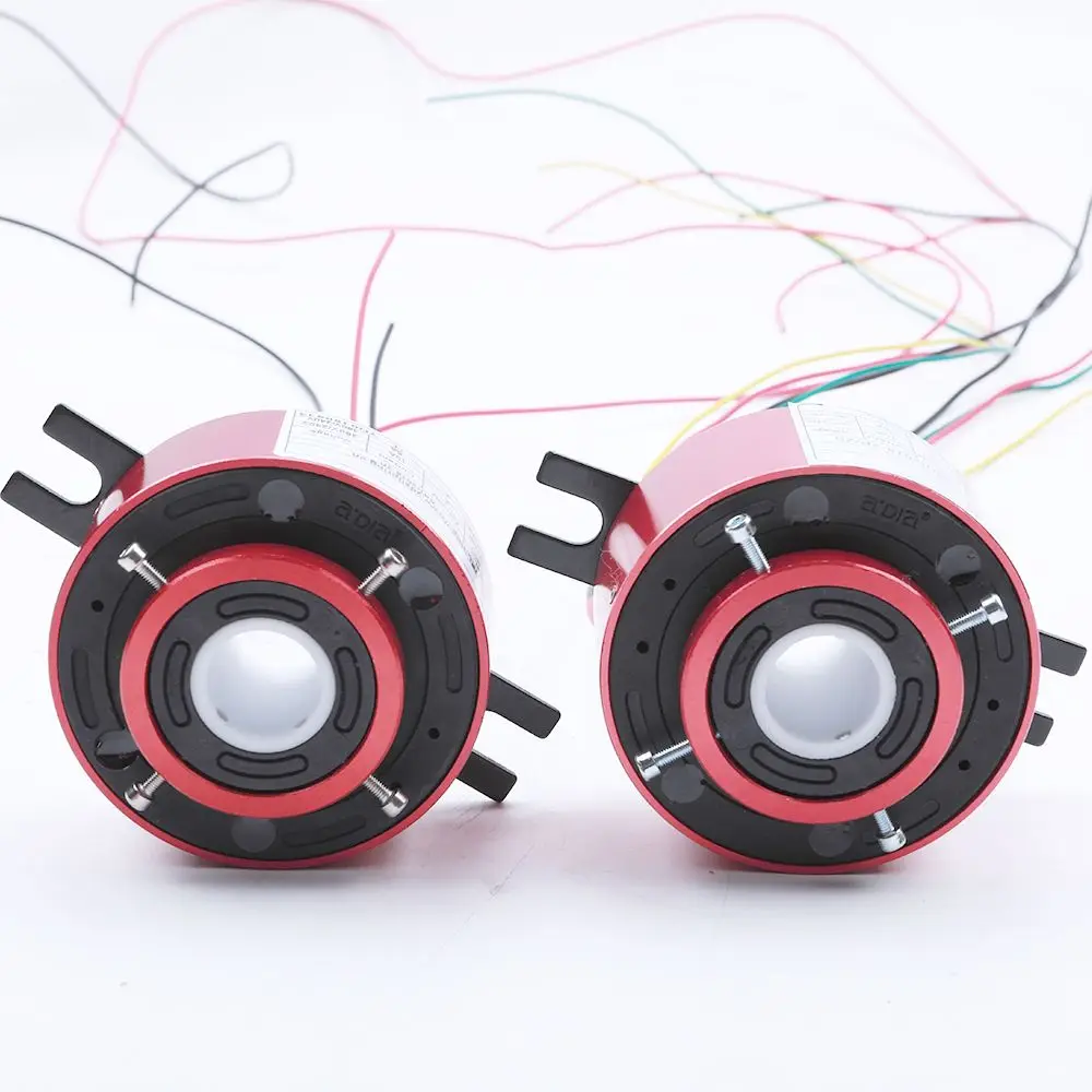 Premium 20mm Through-bore Conductive Rotary Connectors For Packaging ...