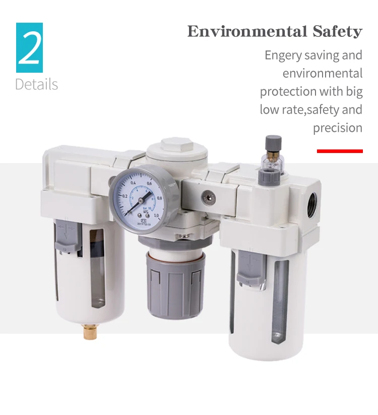 Smc New Type Pneumatic Frl Unit Ac4000-04 Compressed Air Filter ...