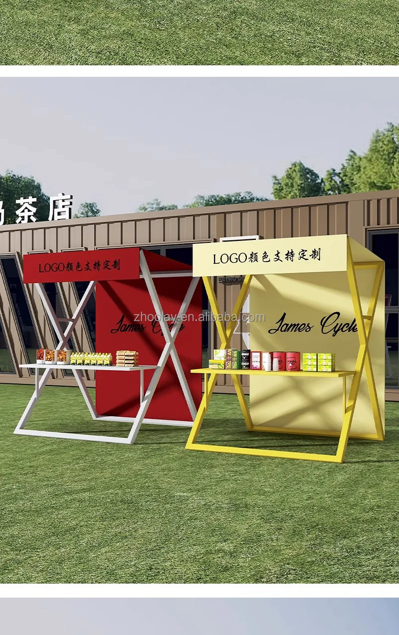 Night Activities Market Folding Stall Commercial Street Display Shelves ...