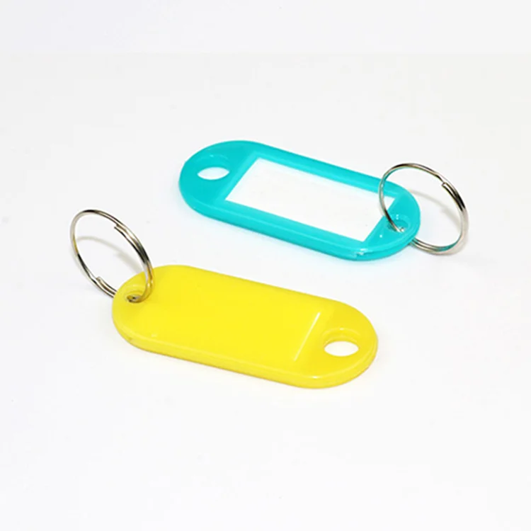 Wholesale Plastic Key Chain Tags - Durable & Customizable