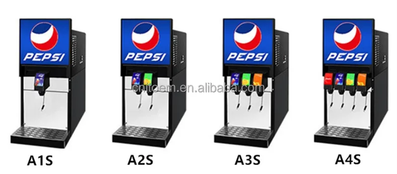 Automatic Soda Soft Drink Fountain Dispenser Machine Soft Drink