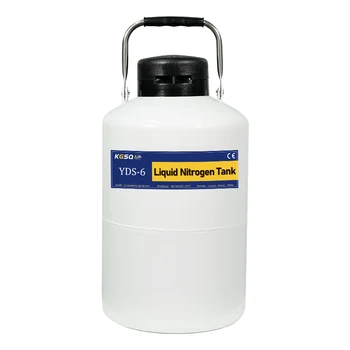 Small Dewar Vessel Flask 6l Cryogenic Cylinder Yds10 Portable Liquid ...