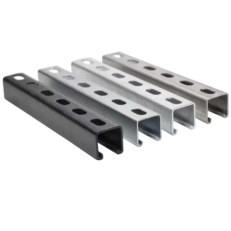Slotted Steel C Channel With Hole Seismic Bracing Seismic Bracket - Buy ...