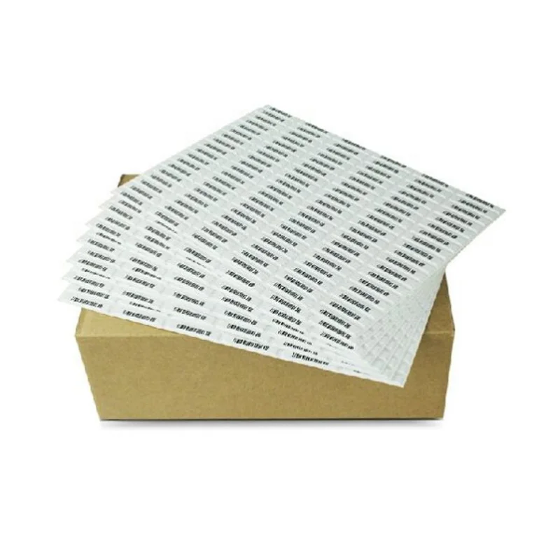 DETA EAS Security Soft Tag with 3 Chips Barcode Adhesive 58khz for ...