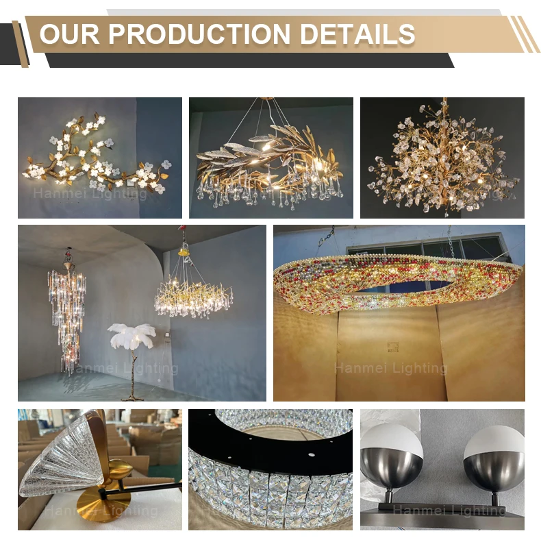 Modern Luxury Hotel & Villa Lobby Floor Lamp Custom-made Branch-Shaped ...