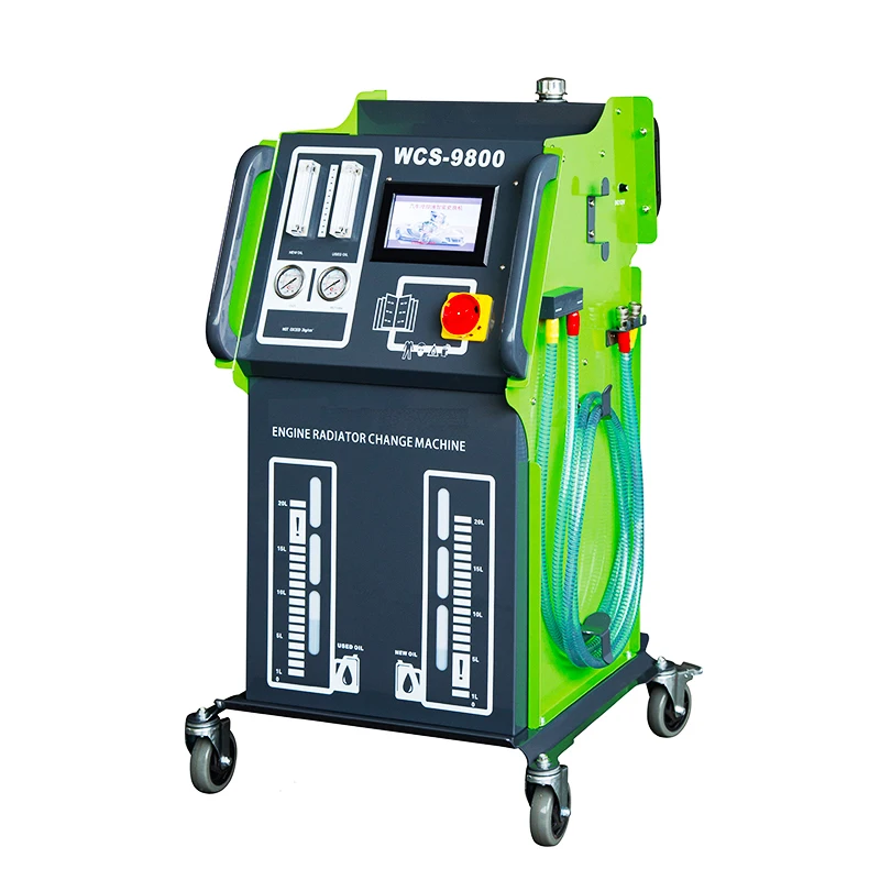 Intelligent Automatic Radiator Cooling System Flushing Machine WCS-9800 ...
