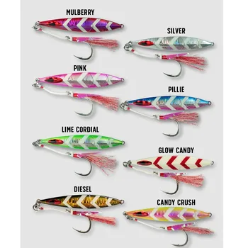 Missing At Sea 60g80g 120g 180g Metal Jig Lure Slow Jig Lead Fishing ...