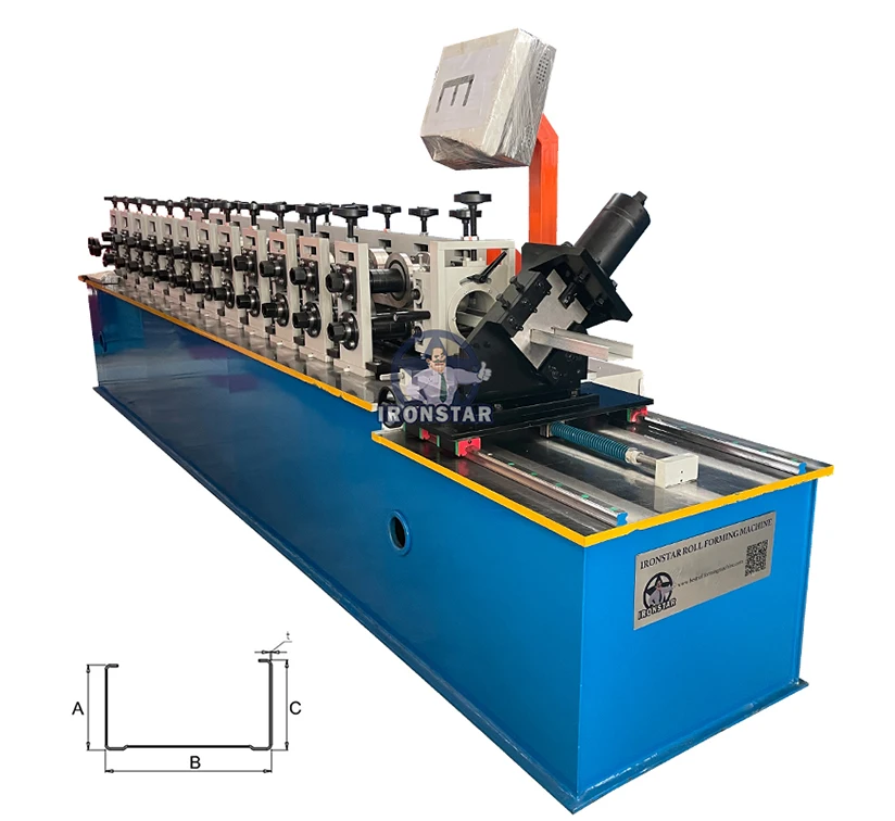 Metal Drywall Profiles Channel Steel Machine - High Speed