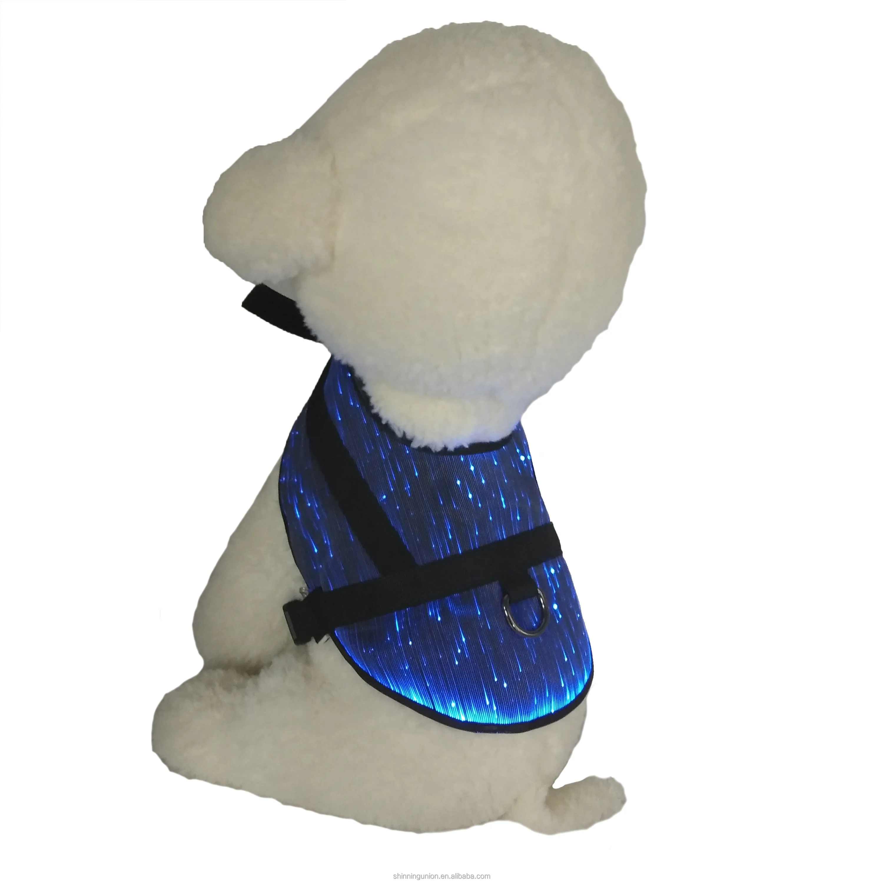 Led Light Up Pet Vest - Blinking Led Disco Dog Clothes Usb Rechargeable ...