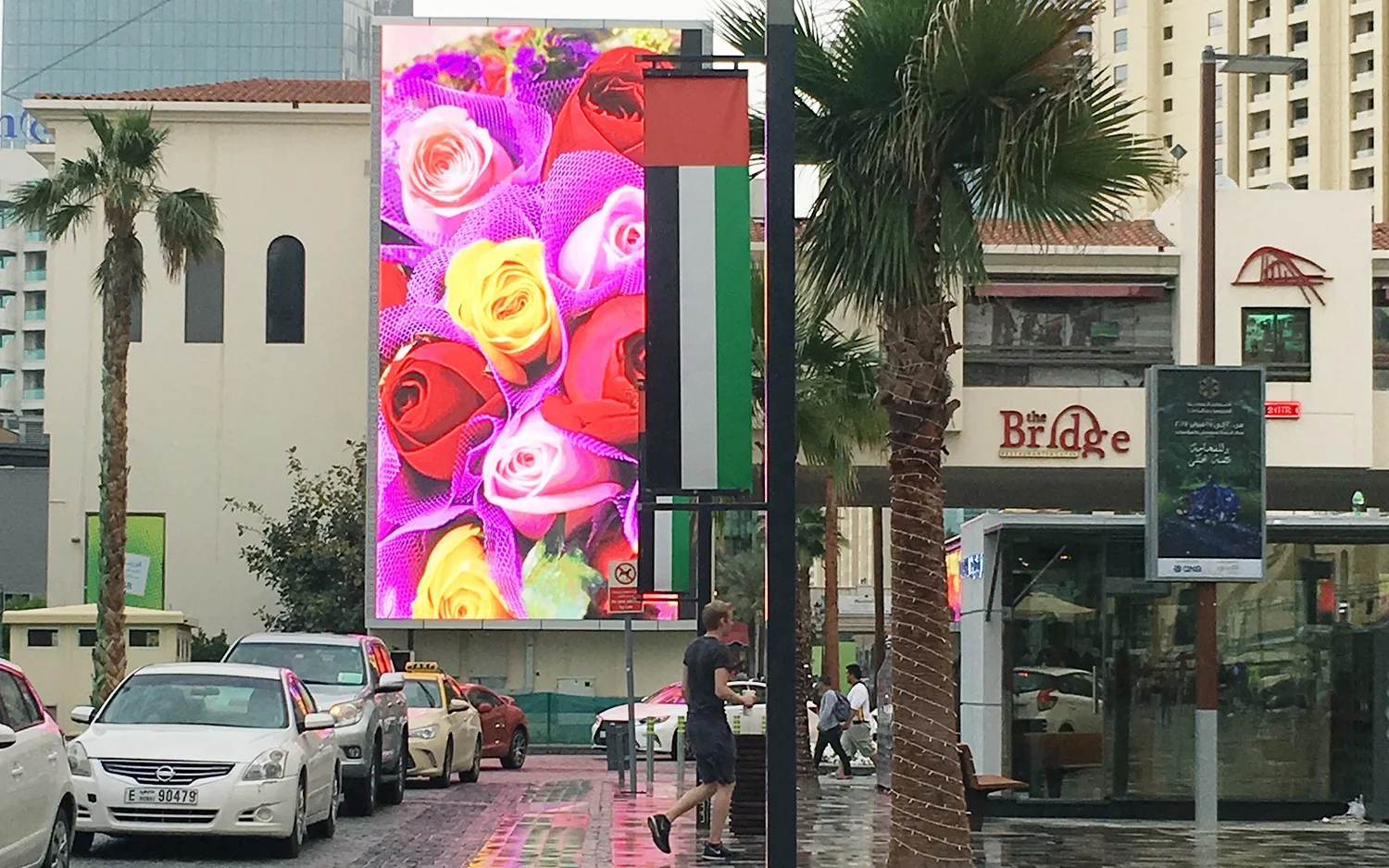 Xvisual P10 Outdoor Transparent Commercial Advertising Display Video ...