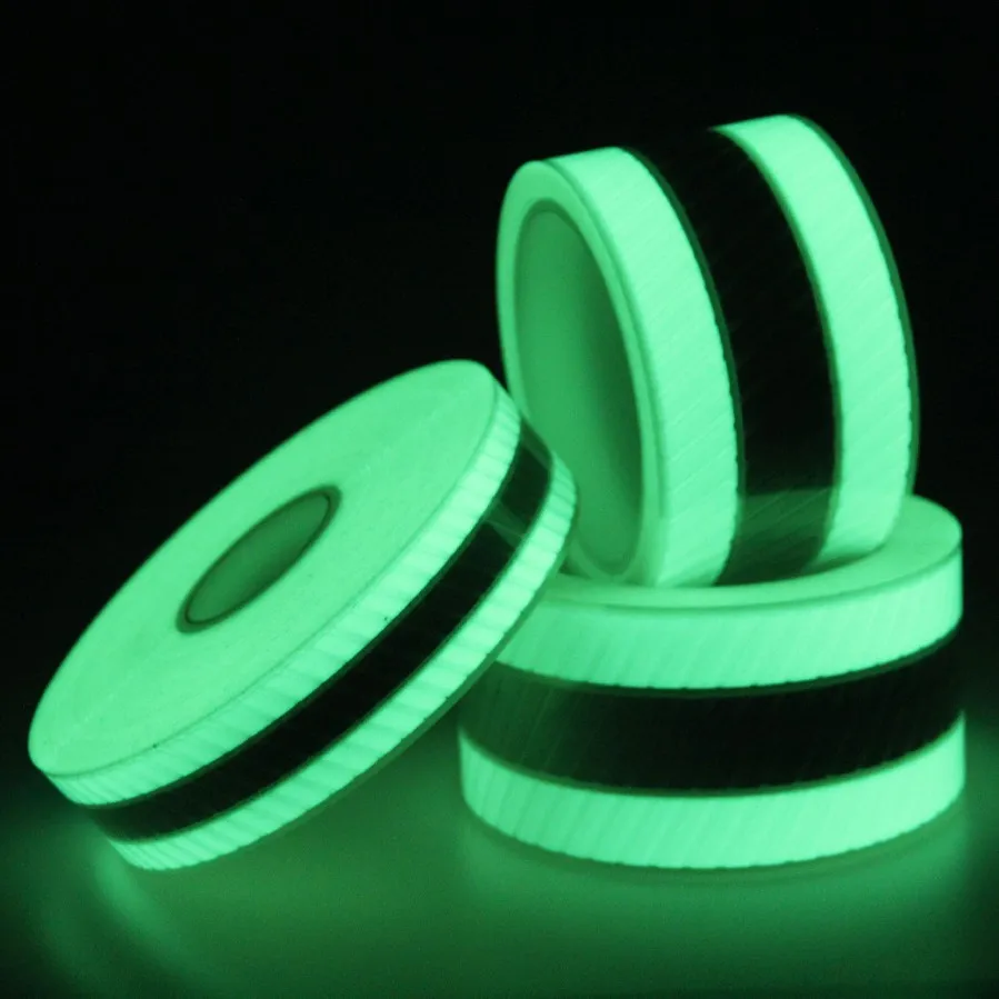 hot sales New Trendy Segment Glow in the Dark Green Light Silver ...