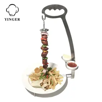 Stainless Steel Bbq Skewer Espetada Stand Nando's Chicken Kebab Stand ...
