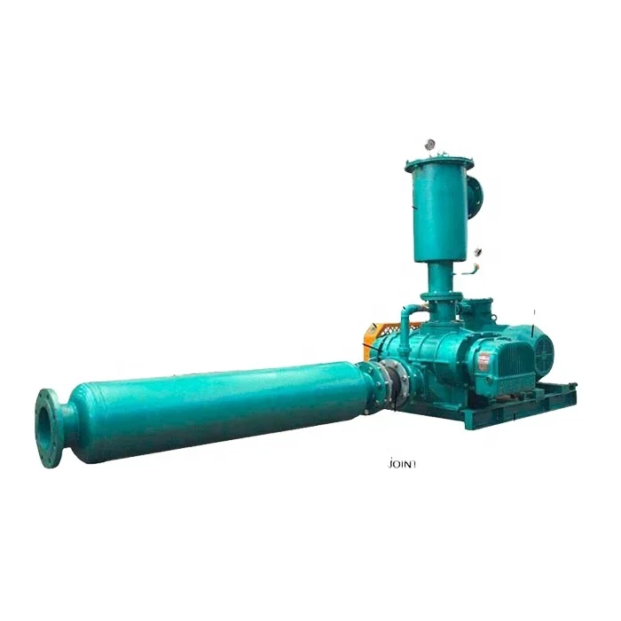 Air Blower Roots Blower 3-Lobe 10 Hp for Industrial Wastewater Treatment