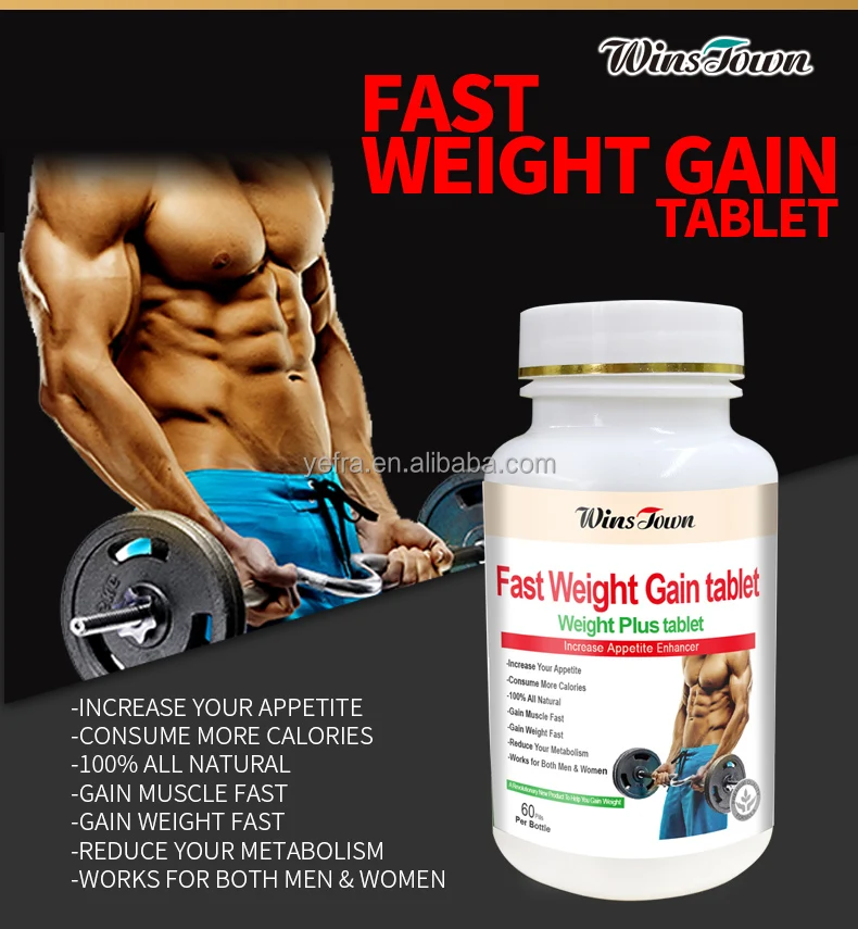 Fast Weight Gain Tablets - Mass Gainer for Muscle Growth