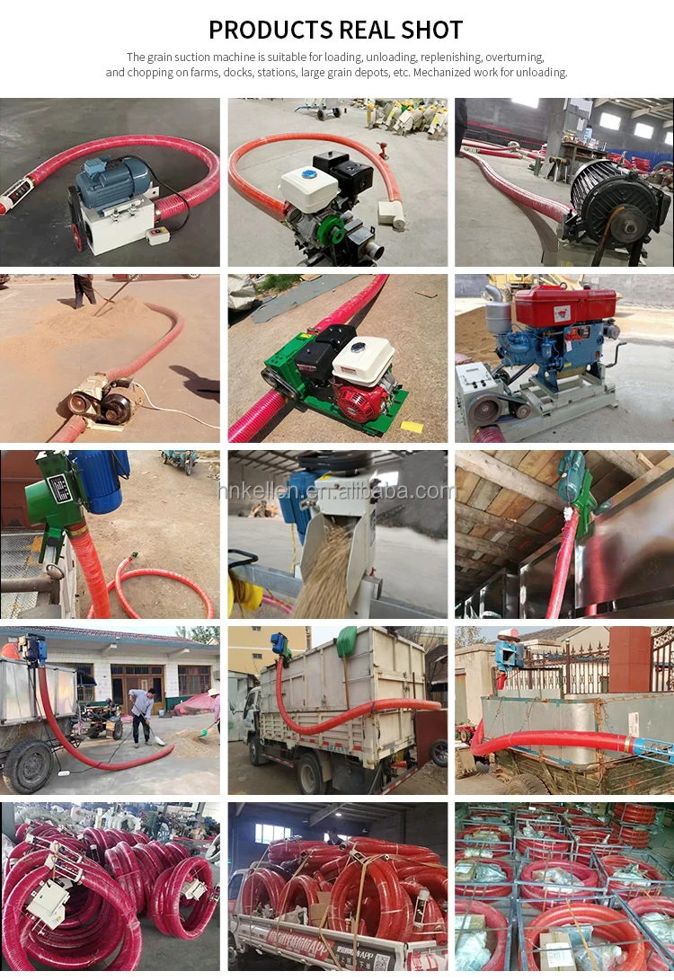 Flexible Screw Conveyor Grain Suction Conveyor! Auger Conveyor. - Buy ...