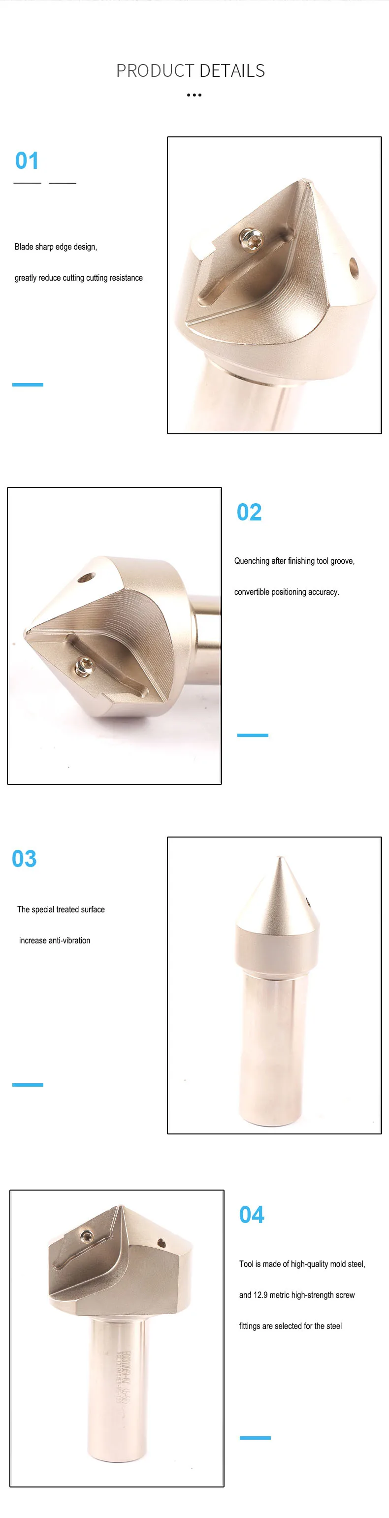 ECC 31005 Chamfer End Mills - Precision and Versatility
