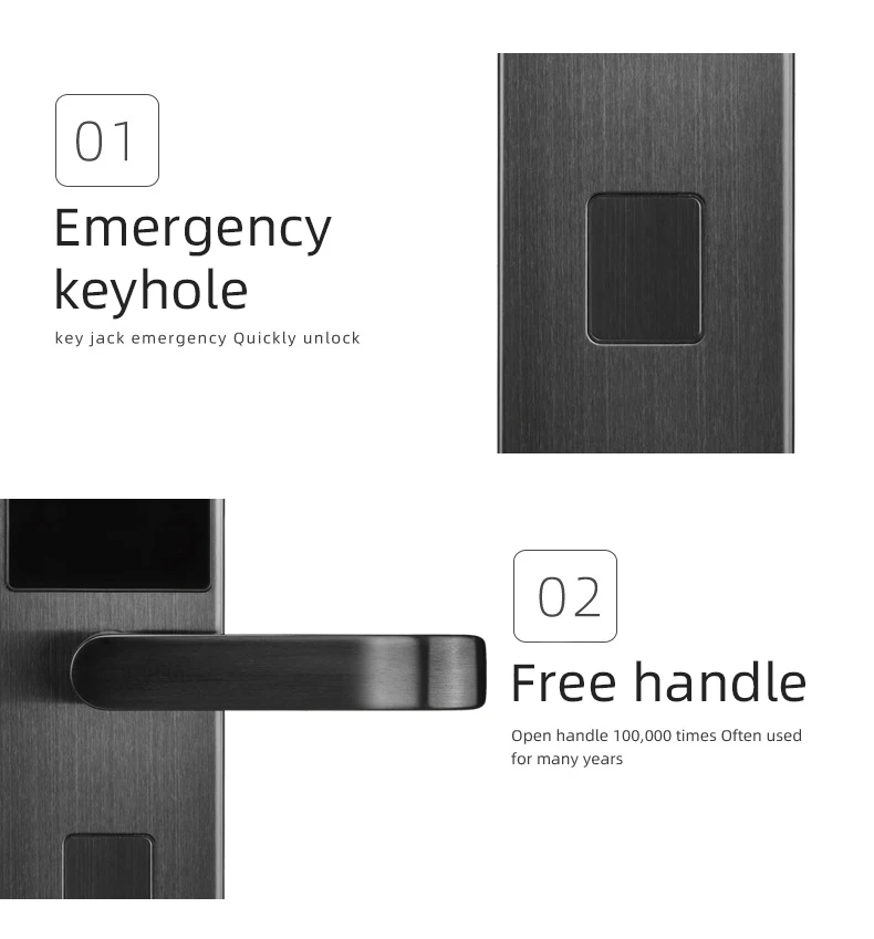Kadonio High Security Smart Hotel Door Lock with RFID
