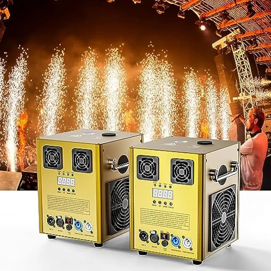 Electronic Cold Pyro Spark Fire Works Machine for Weddings