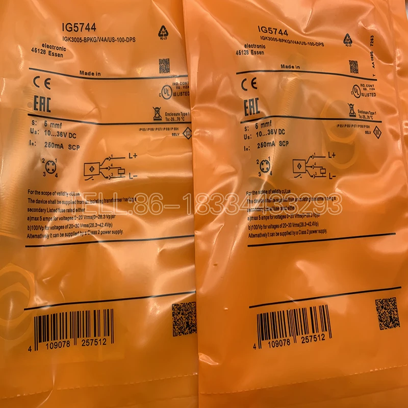 IG4000 IG0403 IG5743 IG5744 100% 새로운 오리지널 유도 근접 센서 재고| Alibaba.com