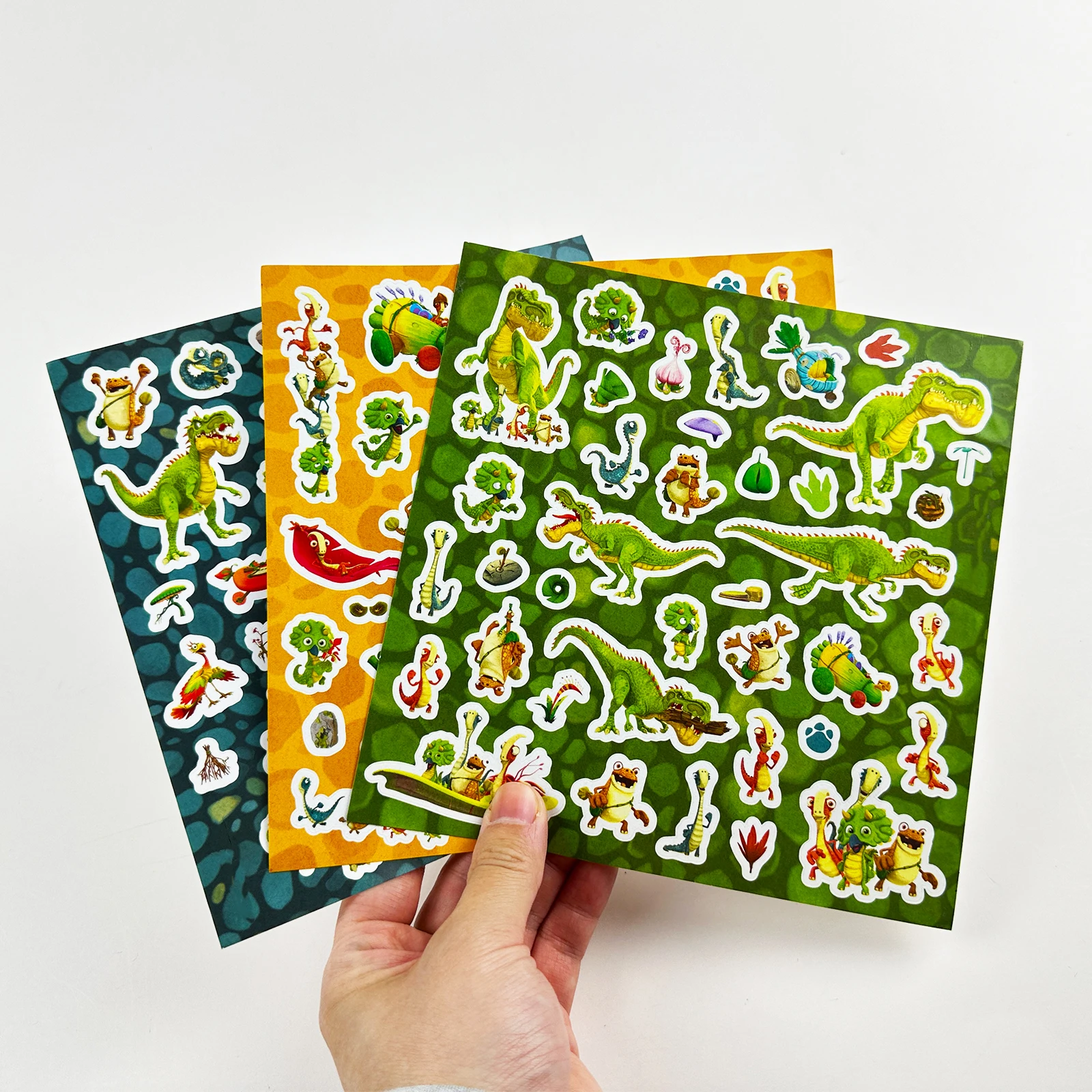 A4 A5 Full Color Pre-cut Cartoon Label Sheet Waterproof Custom Printing ...