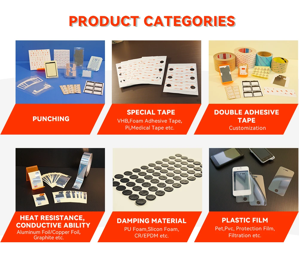 Taiwan Customization Die-Cutting Adhesive Double Sided Adhesive Tape ...