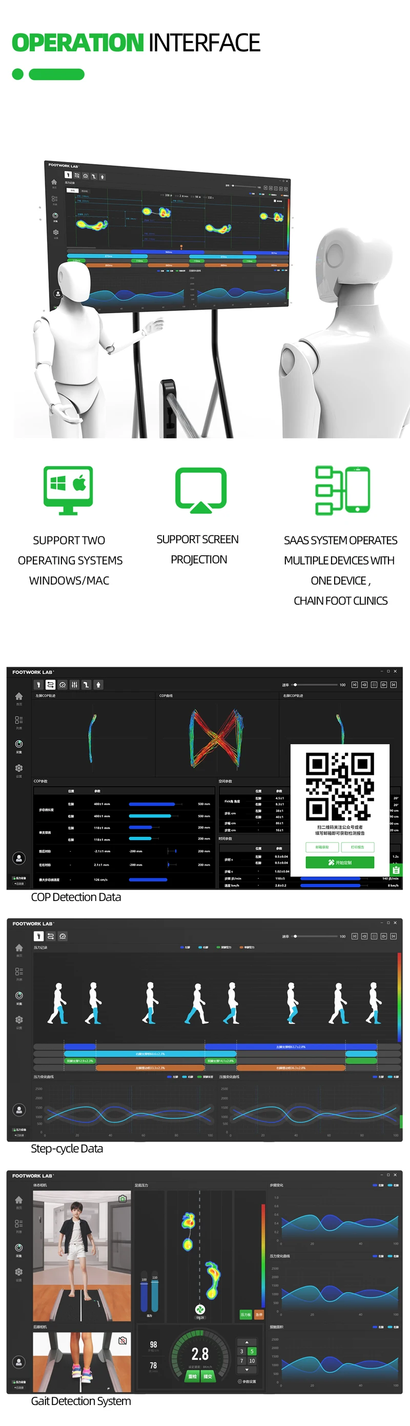 Top Quality Foot Gait Analysis Platform Gait Physical Therapy ...