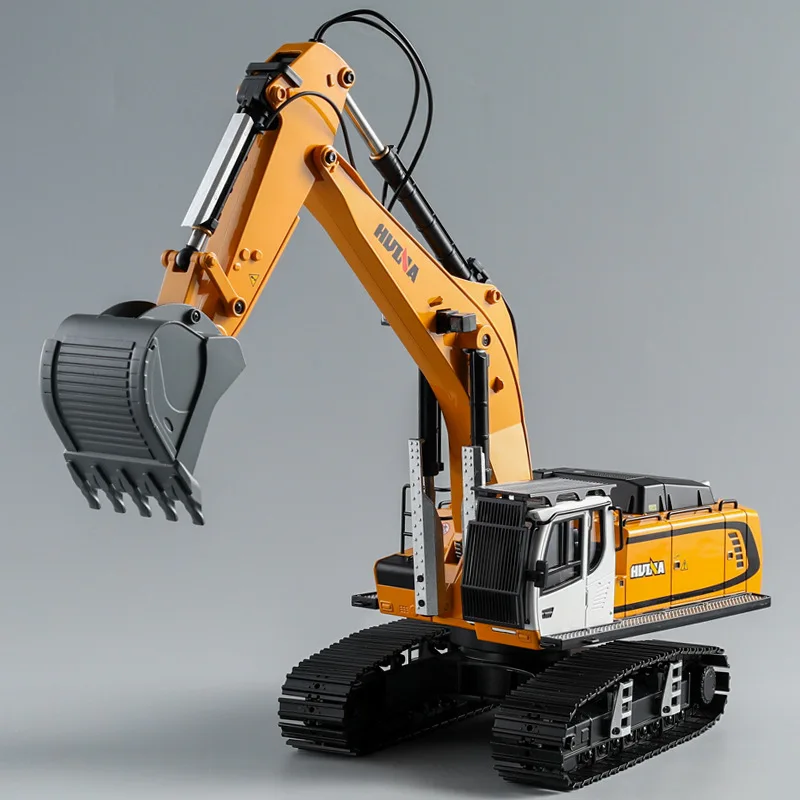 HOSHI HUINA 1599 1:14 Scale Electric RC Excavator Truck - 24CH Remote ...
