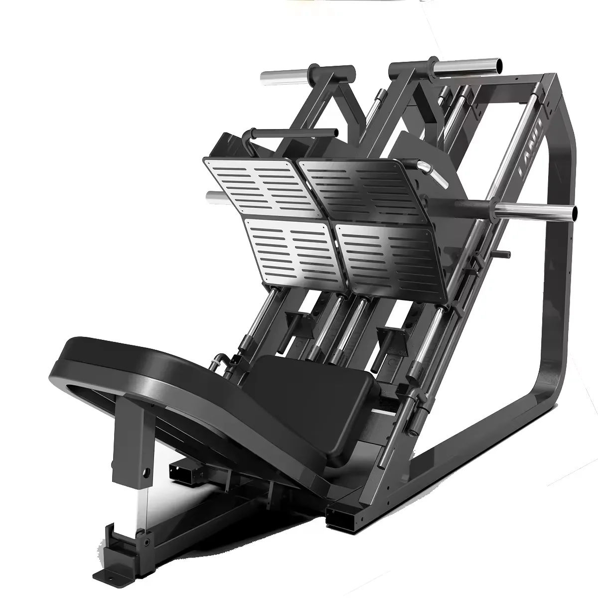 Land Fitness Plate Loaded Gym Machines 45 Leg Press & Leg Extension gym ...