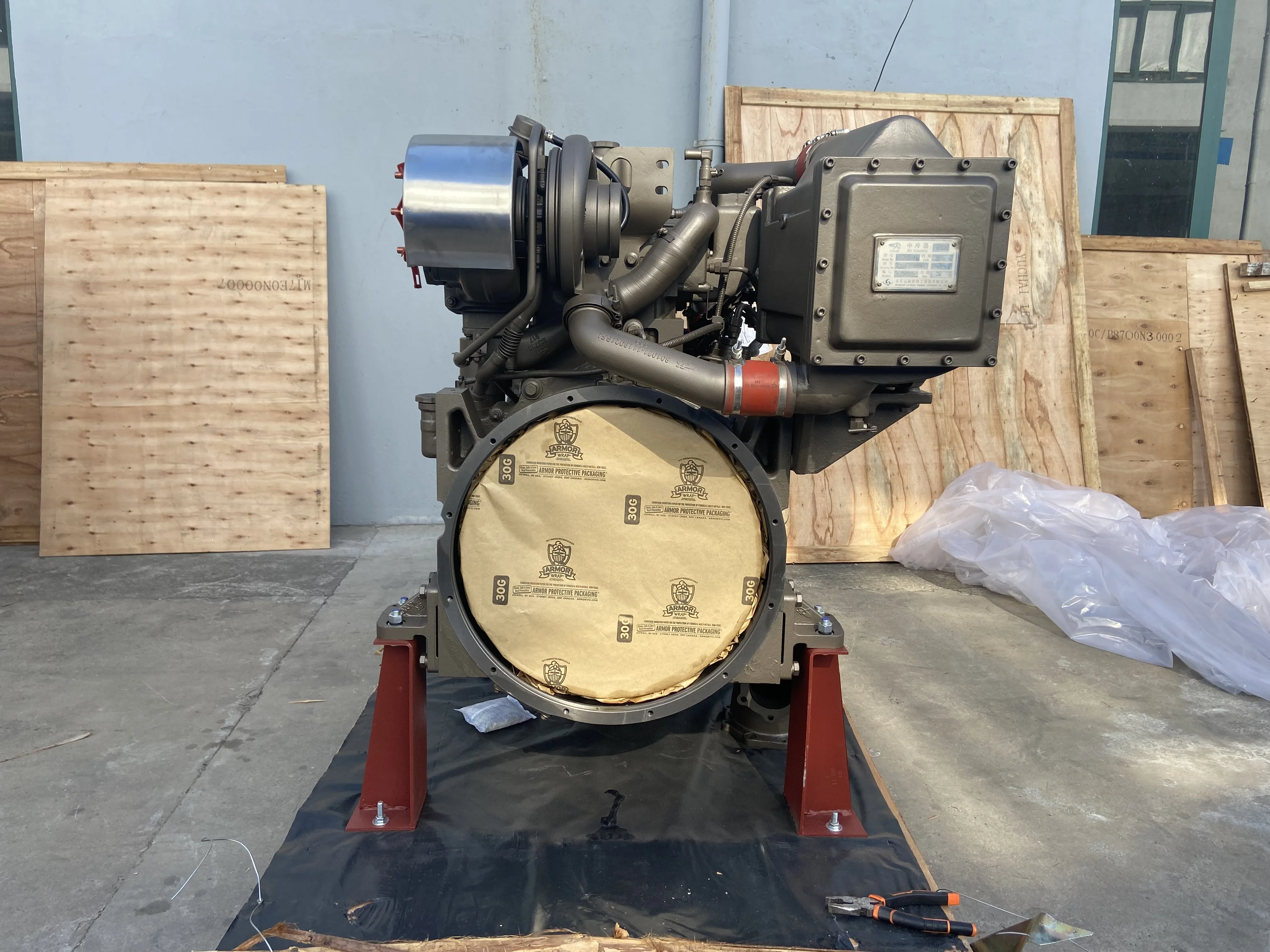 Yuchai Yc6m /yc6mj Series Marine Diesel Engine Power Yc6mj410l-c20 ...