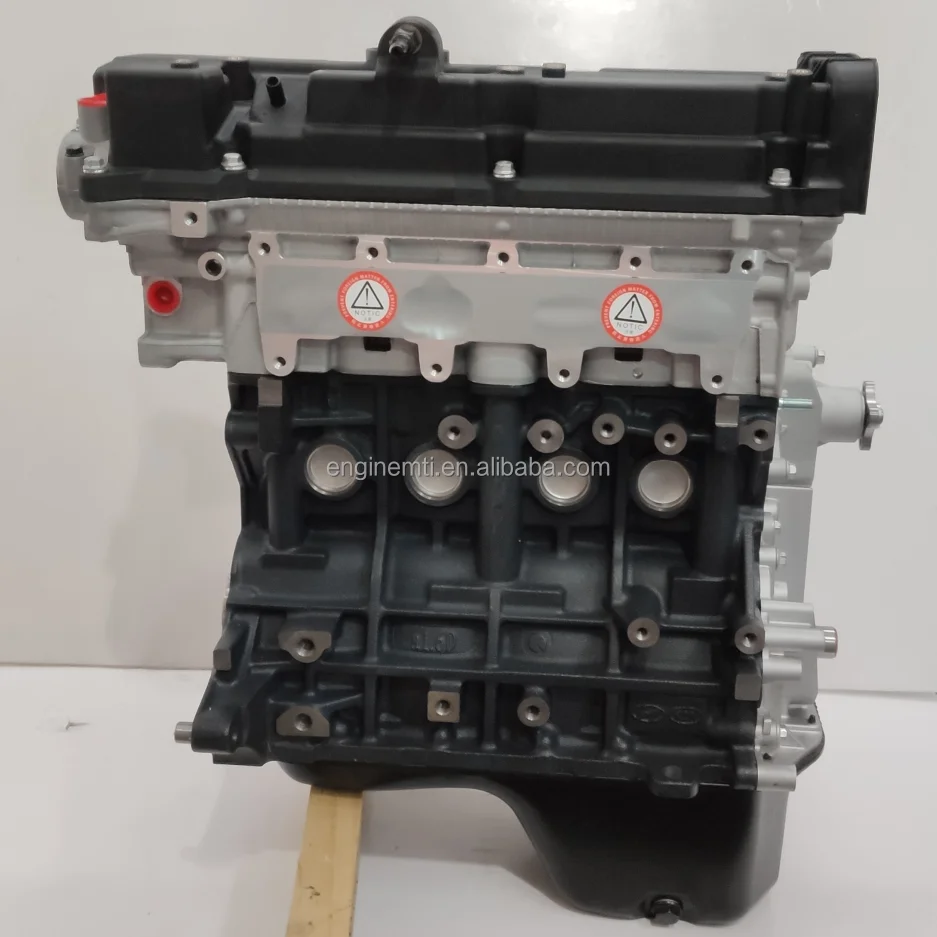 Brand New 1.6L G4ED Long Block Engine for Hyundai Accent & Elantra ...