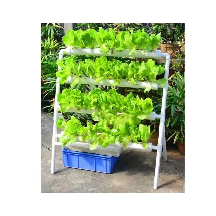 36 Holes Small NFT Hydroponic Pipes System Automated Easy Assembled ...