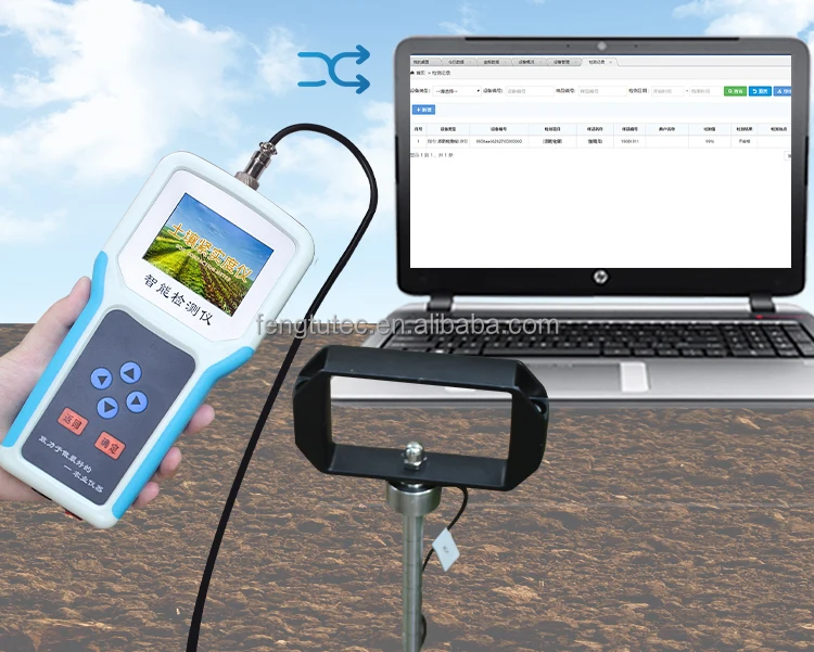 Portable Farmland Soil Compaction Tester Stainless Steel Probe Soil ...