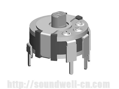 Rc1003 Thumb-wheel Potentiometer Carbon Film Rotary Potentiometer - Buy ...