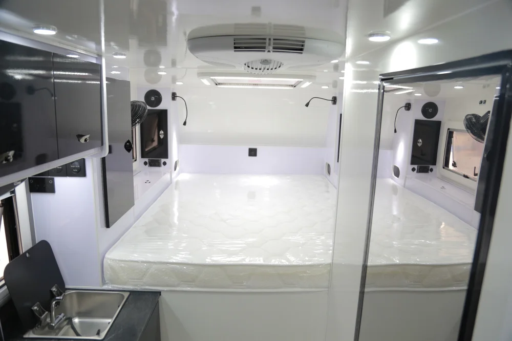 Ecocampor Fiberglass Slide on Truck Bed Camper - Durable & Spacious